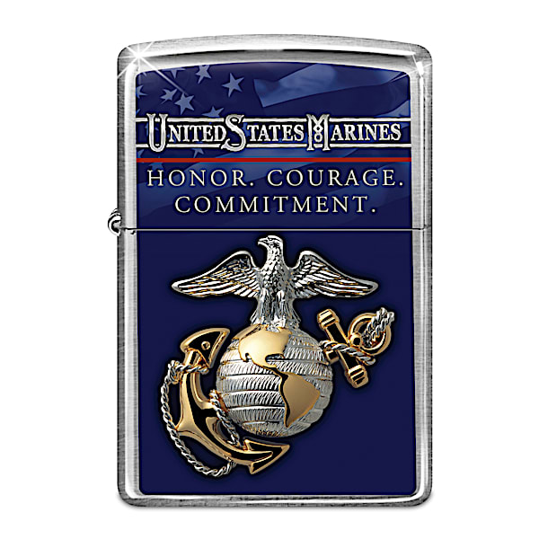 The Bradford Exchange :: USMC Zippo® Windproof Lighter Collection